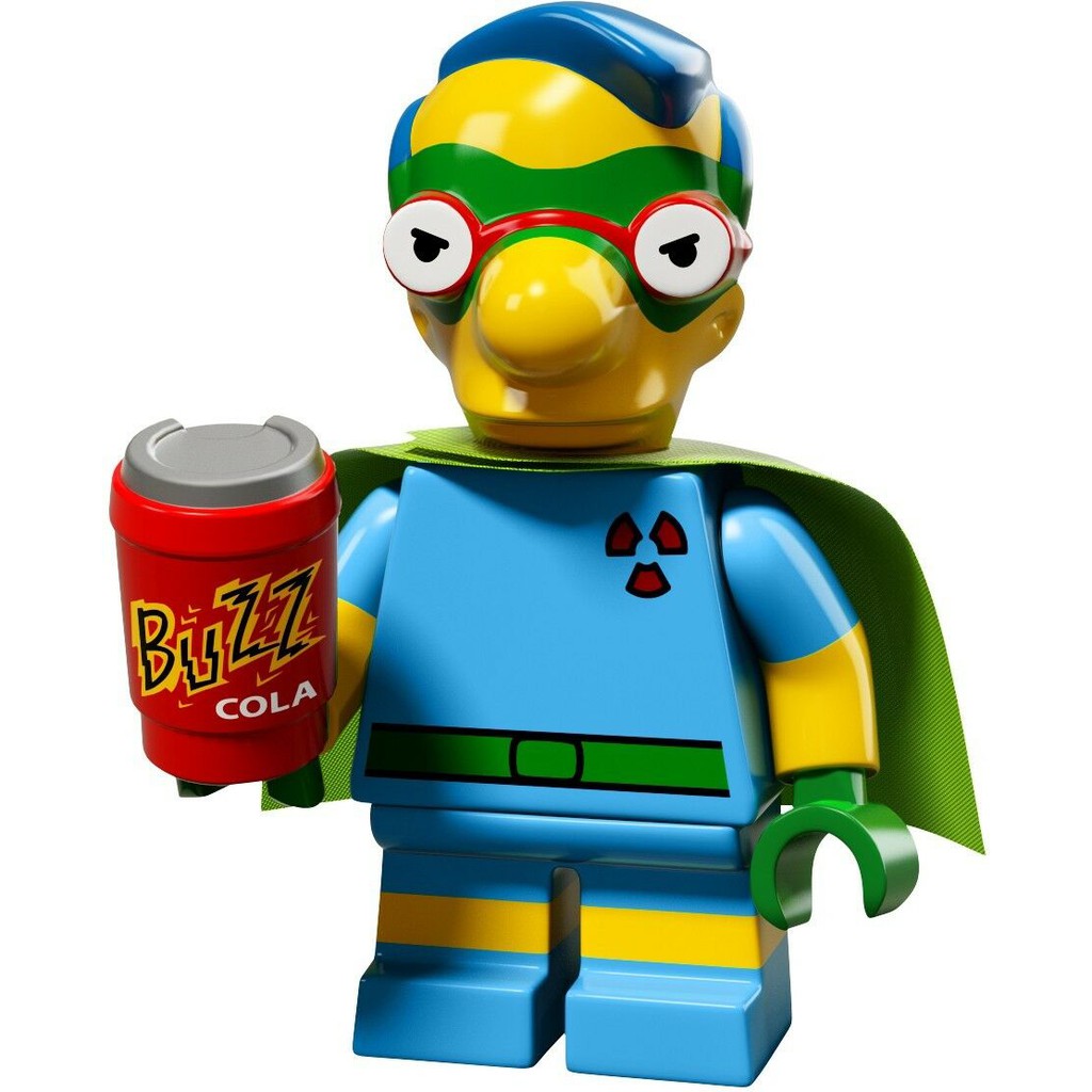 Original Lego The Simpsons Minifigures Series 2 - Fallout Boy Milhouse ...