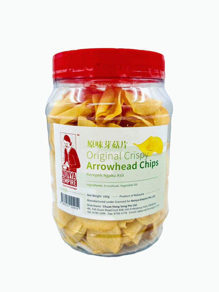 [CNY] Nonya Empire Original Crispy Arrowhead Chip 160g | Shopee Singapore