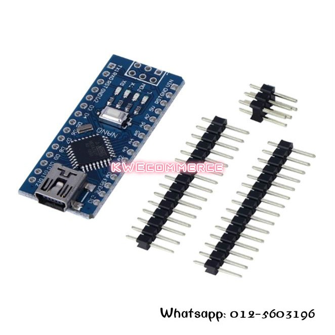 Arduino Nano 3.0 Compatible ATmega328P Improved No (NO ARDUINO CABLE ...
