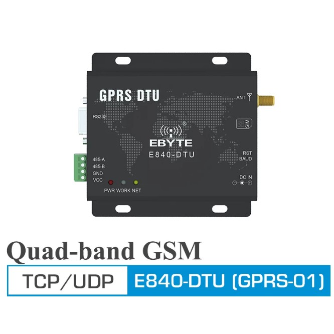 Local Ebyte E840 Dtu Gprs Transceiver Module Rs232 Rs485 Gsm Wireless Quad Band 850 900 1800