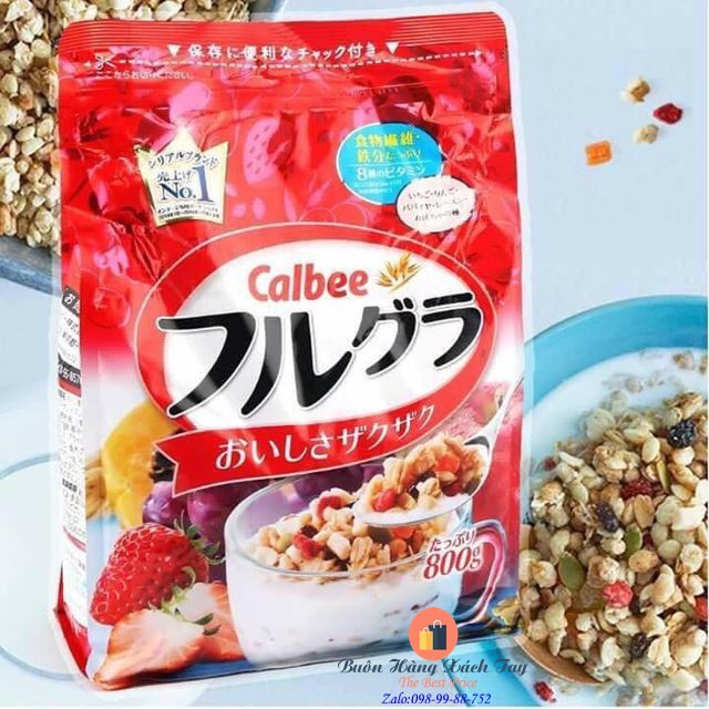 Japanese CALBEE CEREAL 800G | Shopee Singapore