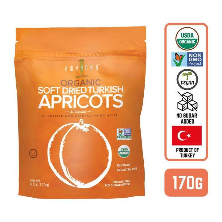 [Bundle of 5] Organic Soft Dried Apricots | Shopee Singapore