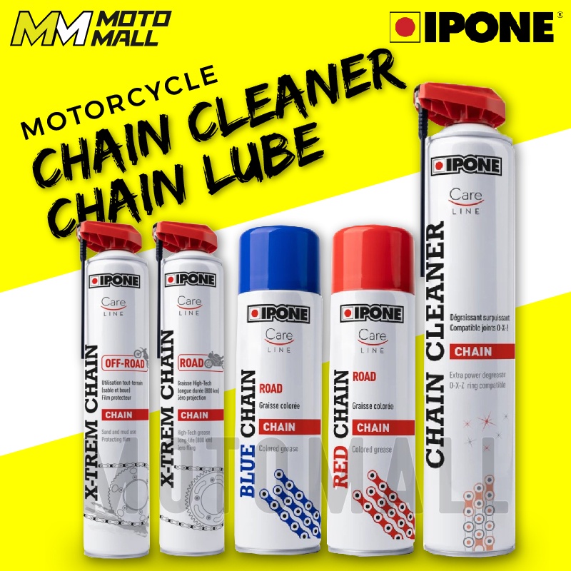 🇯🇵 IPONE motorcycle chain lube / chain cleaner off-raod road greaser ...