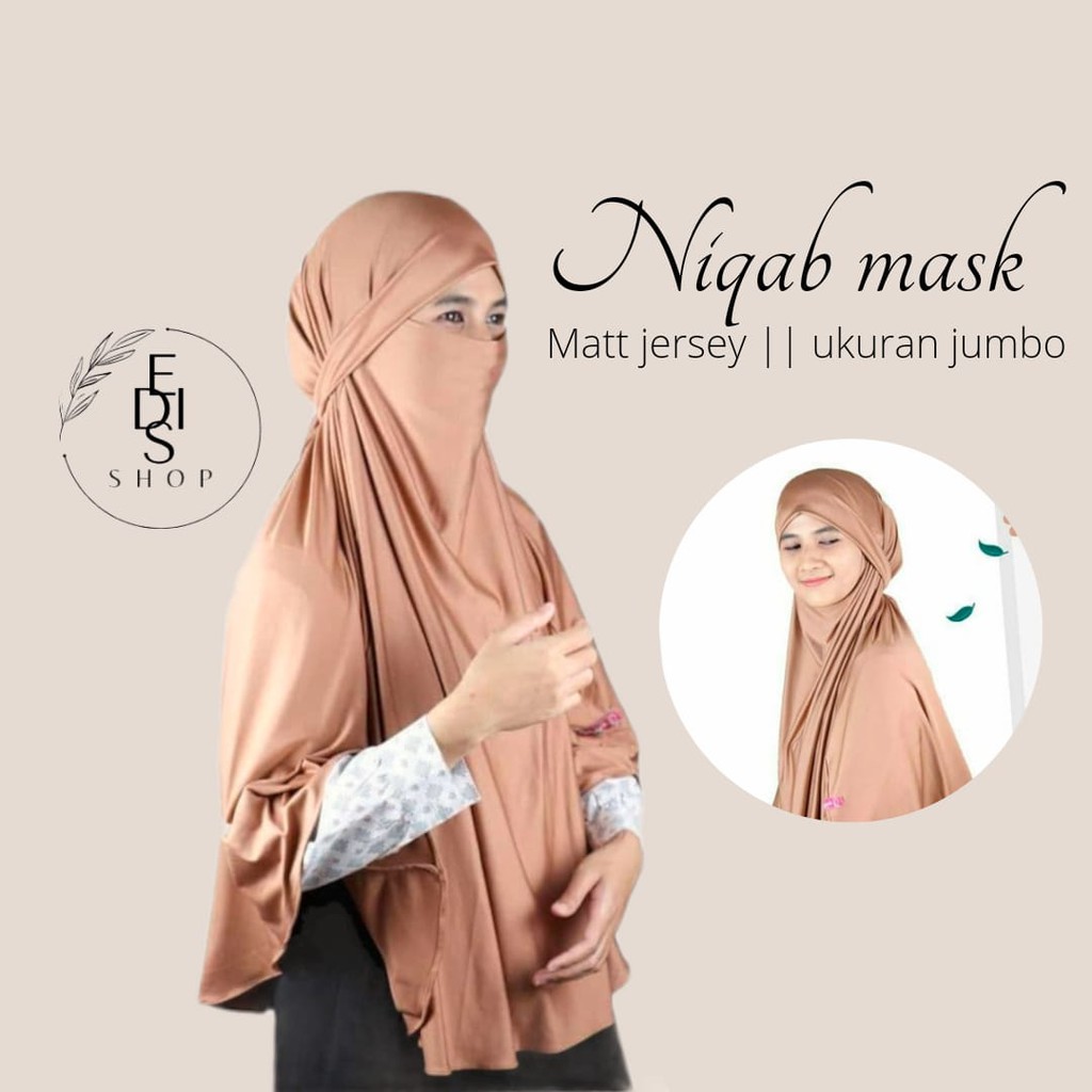 Niqab ANTI CORONA SAFETY MASK HIJAB / INSTANT HIJAB / SYRIA HIJAB ...