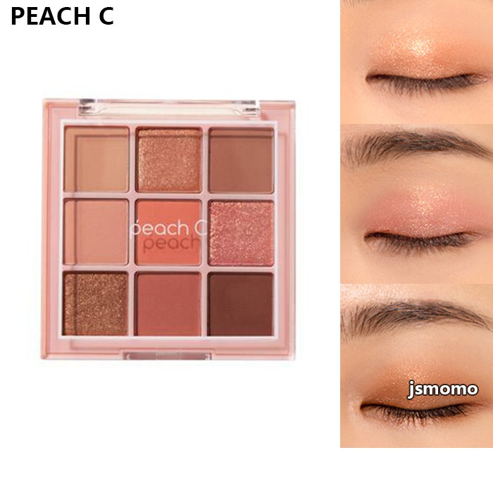 [ PEACH C ] Soft Mood Eyeshadow Palette *Soft Coral* /Korea cosmetic ...