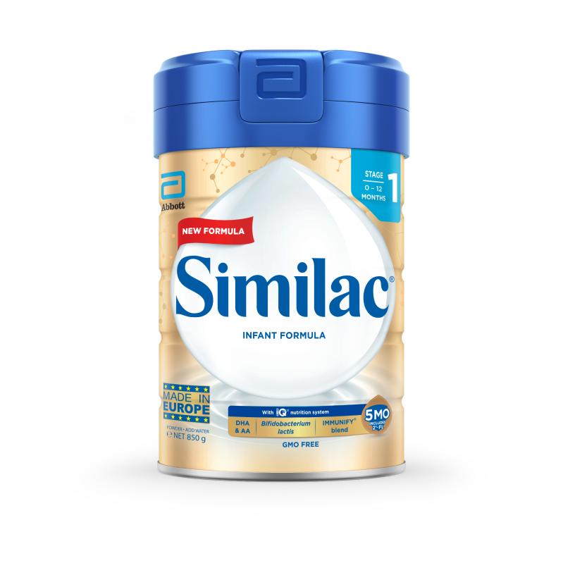Similac 5MO Stage 1 Infant Milk Formula 850g (0-12 months) | Shopee ...