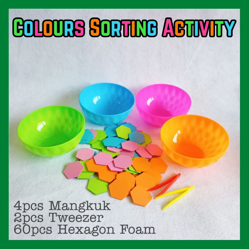Colours Sorting Activity For Kids | Early Learning Fun Colours Sorting ...