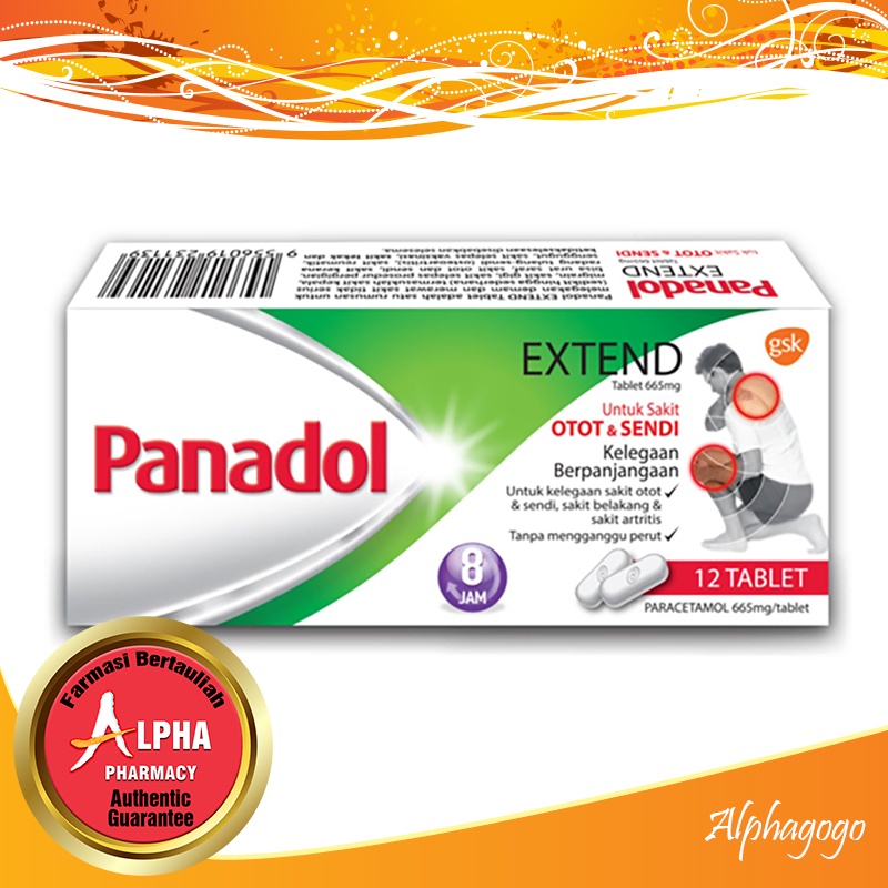 Panadol Extend 12 Caplets / 48 Caplets | Shopee Singapore