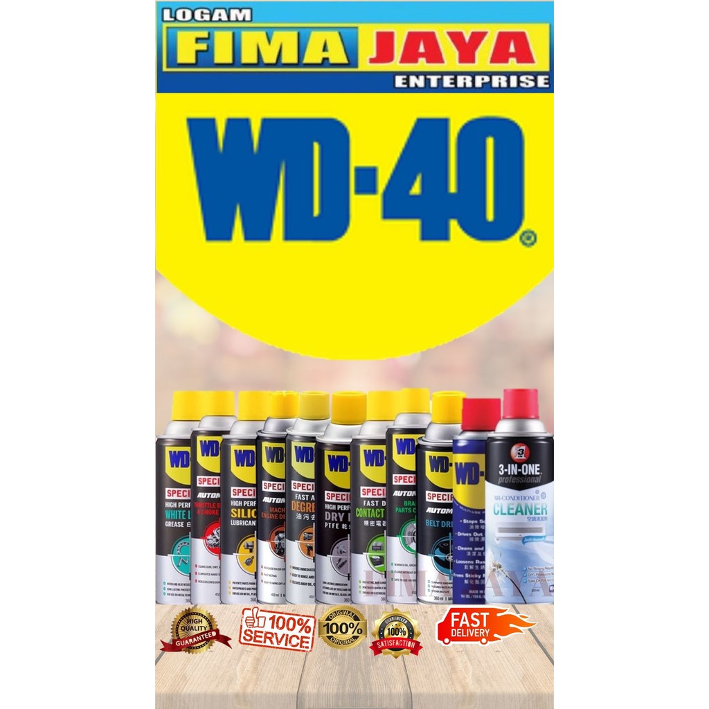 WD-40 SPECIALIST FAST ACTING DEGREASER 450ML (READY STOCK) | Shopee ...