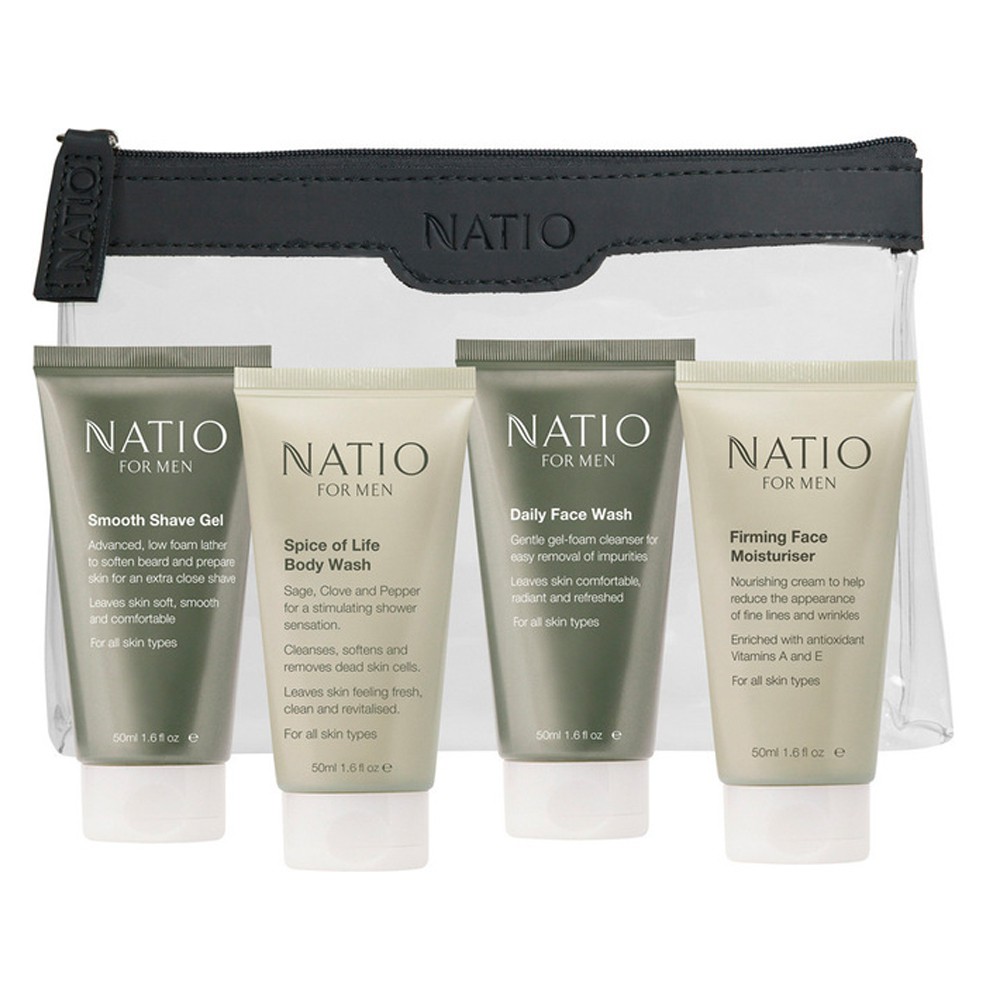 Natio For Men Travel/Gift Set (4x50ml) | Shopee Singapore