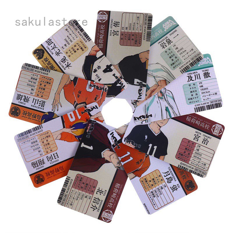 Hot Sale Anime Cards Haikyuu!! Shoyo Hinata Shonen Cards Haikyuu ...