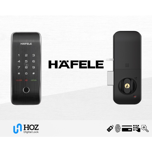 Hafele / 5-In-1 Digital Gate Lock / GL5600 | Hoz Digital Lock | Shopee ...