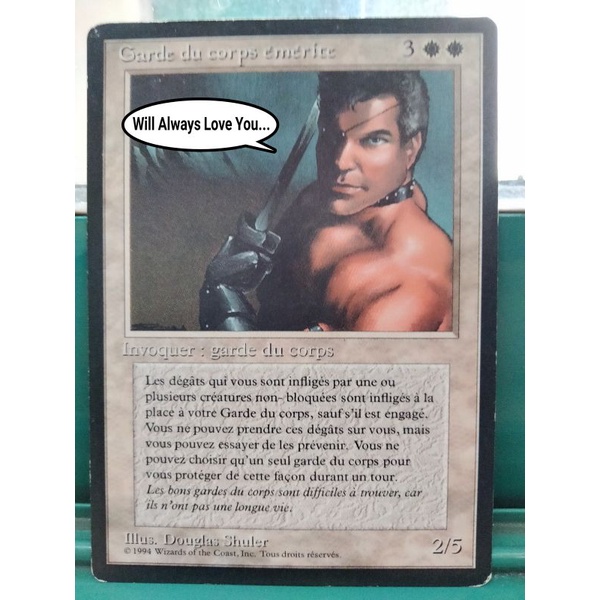 Magic: The Gathering(MTG) Card Veteran Bodyguard Revised Edition FBB ...