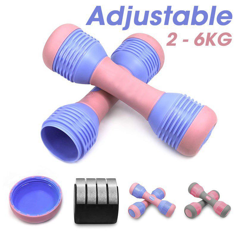 ️️Dumbbell Lady Fitness Exercise Small Dumbbell Adjustable Weight Thin ...