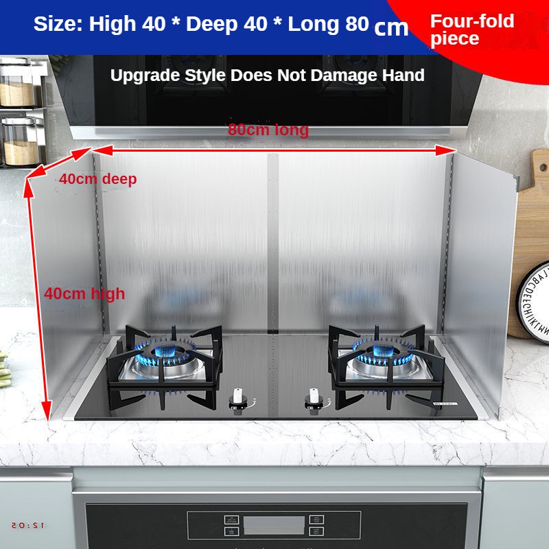 (SG STOCK)304 stainless steel oil baffle cooker kitchen high ...