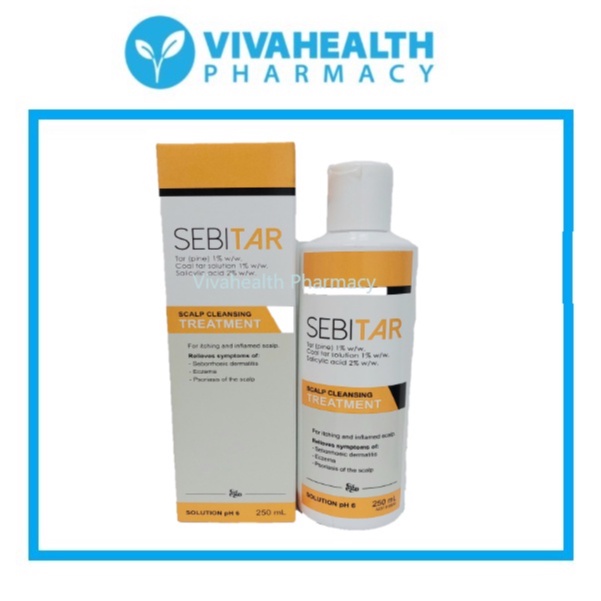 Sebitar 250ml- Scalp cleansing treatment - For itching and inflamed ...