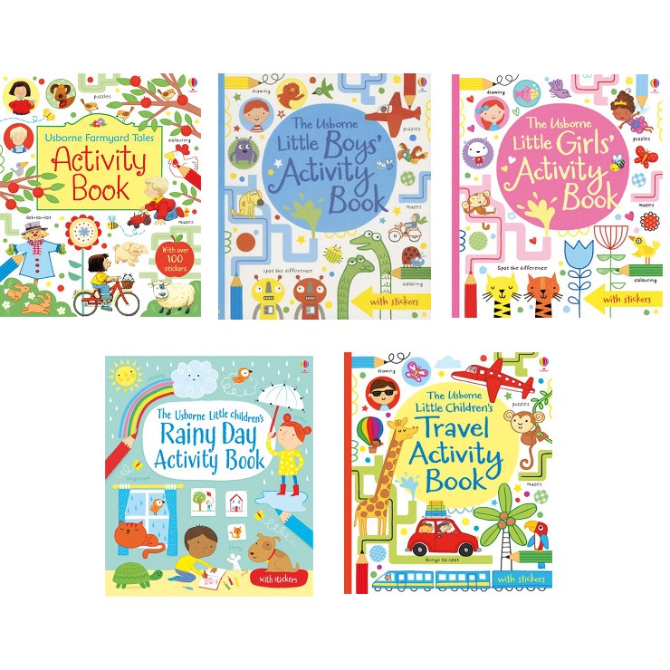 Usborne Little Children activity book Children book Gift Educational ...