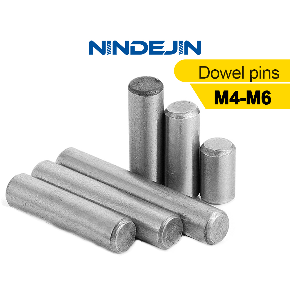 NINDEJIN m4 m5 m6 10-20pcs Dowel Pins 304 Stainless Steel Parallel Pins ...