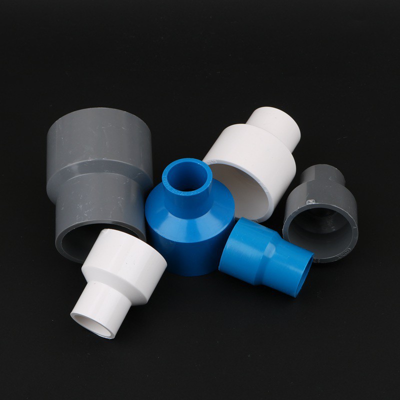 5pcs 20-63mm PVC Reducing Straight Connector Water Pipe PVC Adapters ...