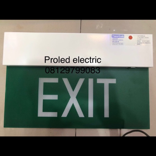Power craft emergency exit led powercraft emergency exit lights ...