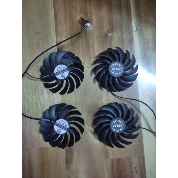 Msi GamingX series fans for Amd and Nvidia Rx580 and Gtx1080 | Shopee ...