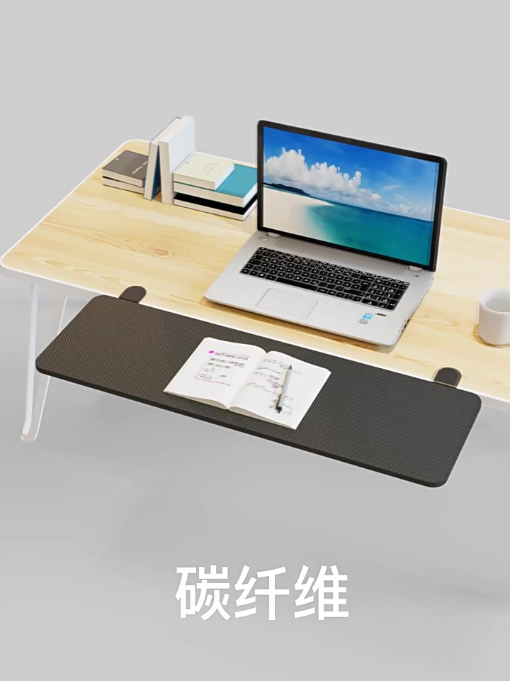 Wooden Ergonomic Desk Extender Foldable Table Mount Punch Wrist for ...