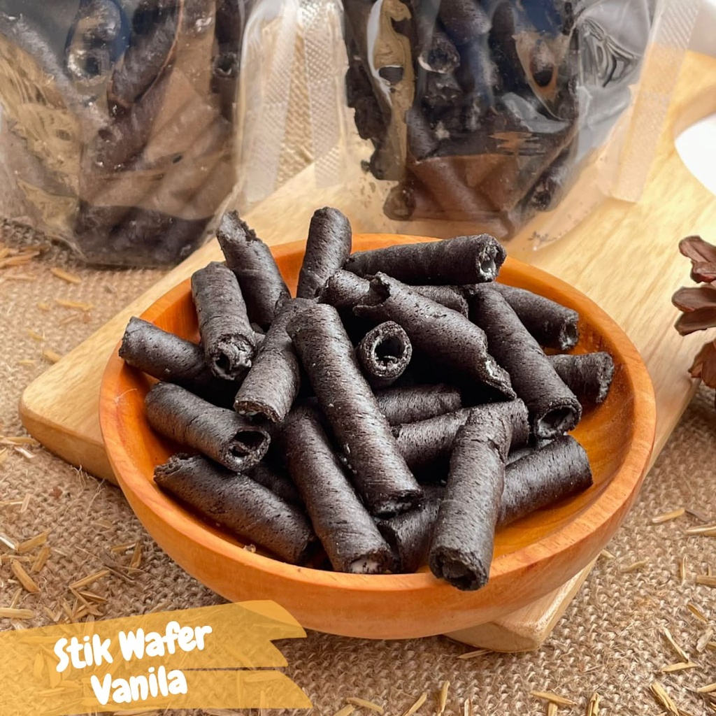 Wafer Roll Vanilla Stick// Crispy Chocolate Wafer// Vanilla Choco Snack ...