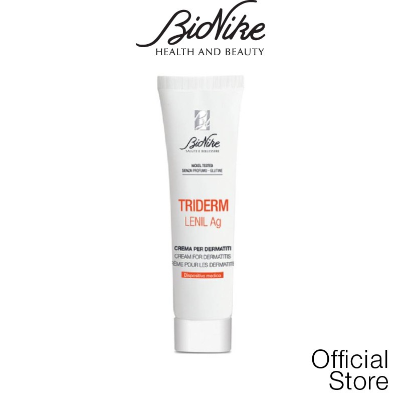 BIONIKE TRIDERM LENIL AG CREAM FOR DERMATITIS WITH ANTI-MICROBIAL 30ML ...