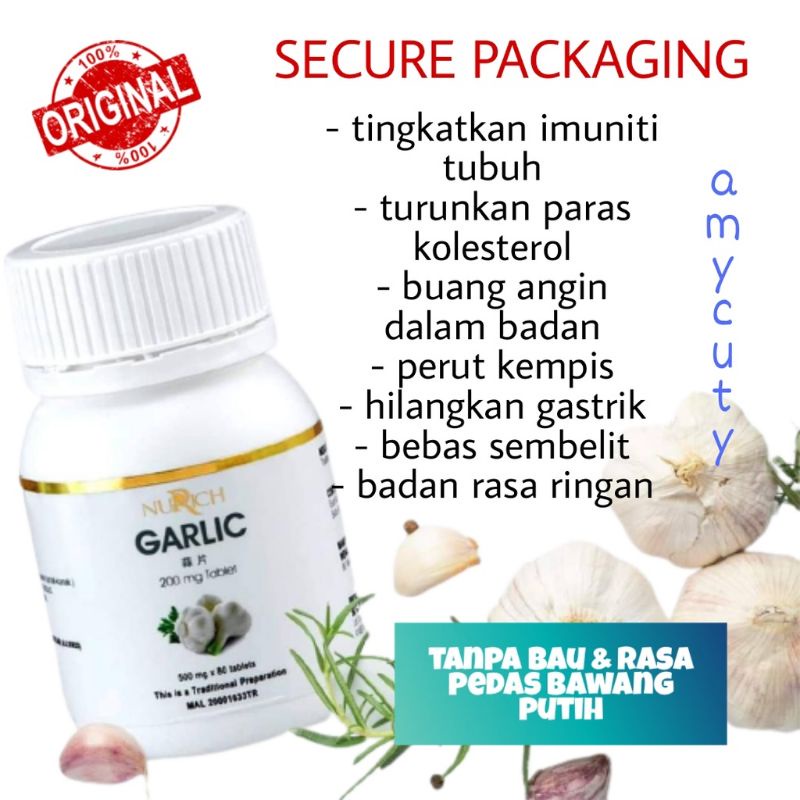 HAI O GARLIC TABLET ( 80 BIJI ) | Shopee Singapore