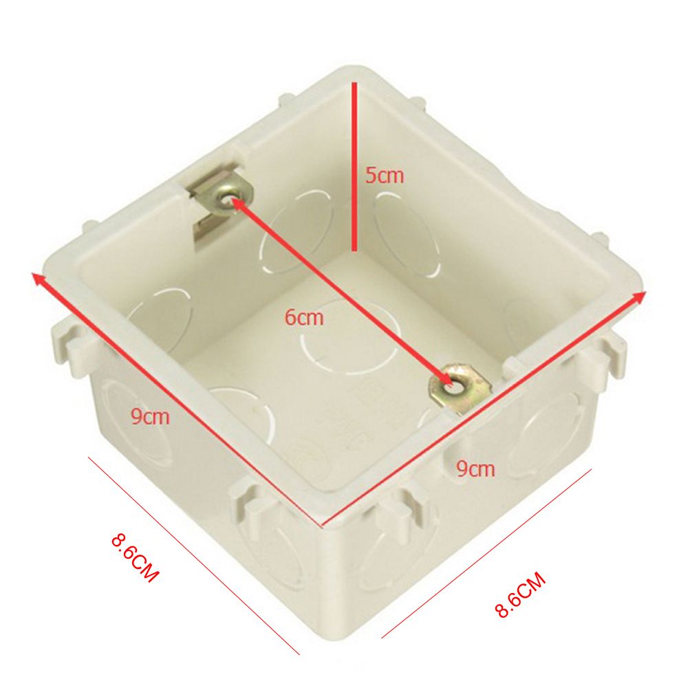 EPOCH Switch Socket Bottom Box Wall Mounting Enclosure Socket Switch ...