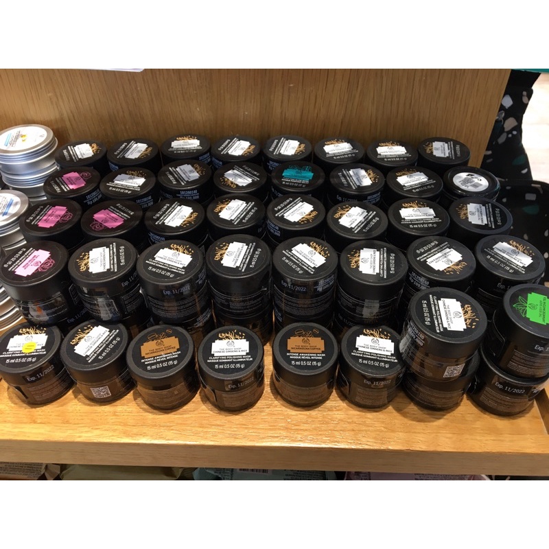 The Body Shop Face Mask uk Travel Size 15ml (Original official counter ...