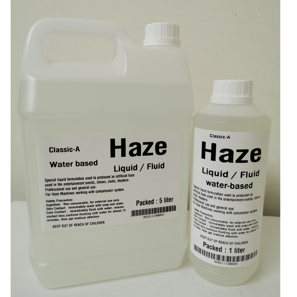 HAZE Liquid / Fluid ( Stage Haze Effect ) 1 liter | Shopee Singapore