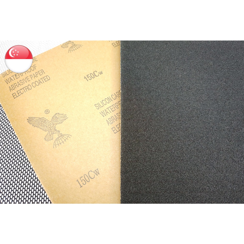 Eagle Brand Abrasive Sand Paper Sandpaper for Resin Metal Wood Sanding ...