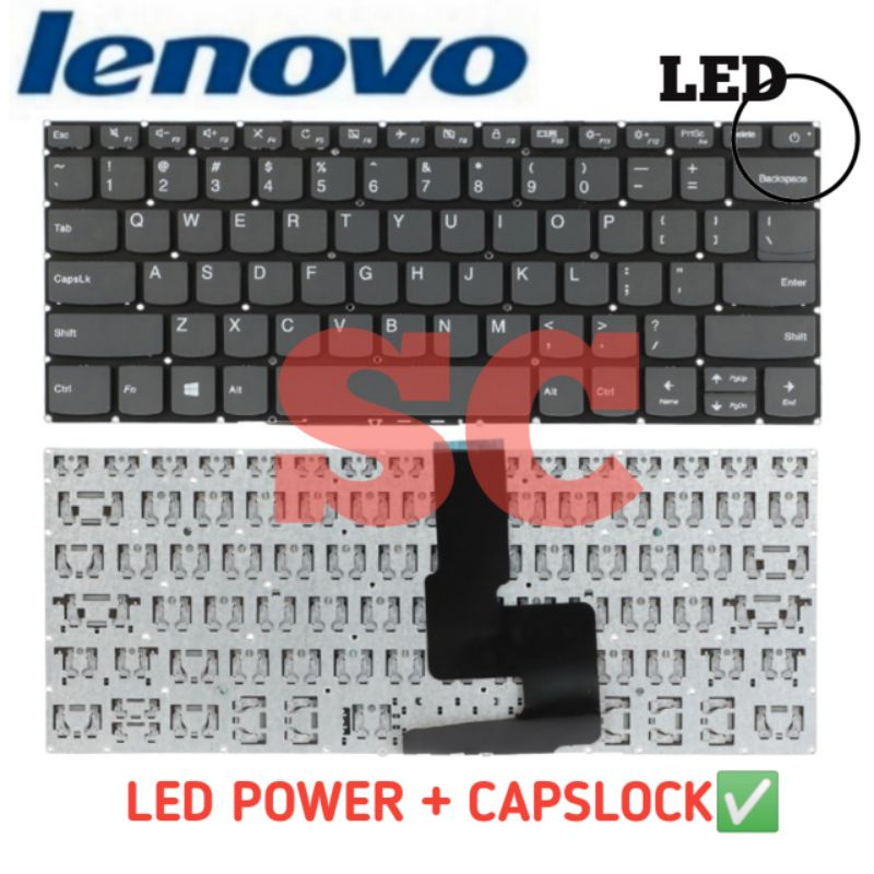 Keyboard lenovo V14-IWL V14-IKB V14-IIL V14-IGL V14-ARE V14-ADA ...
