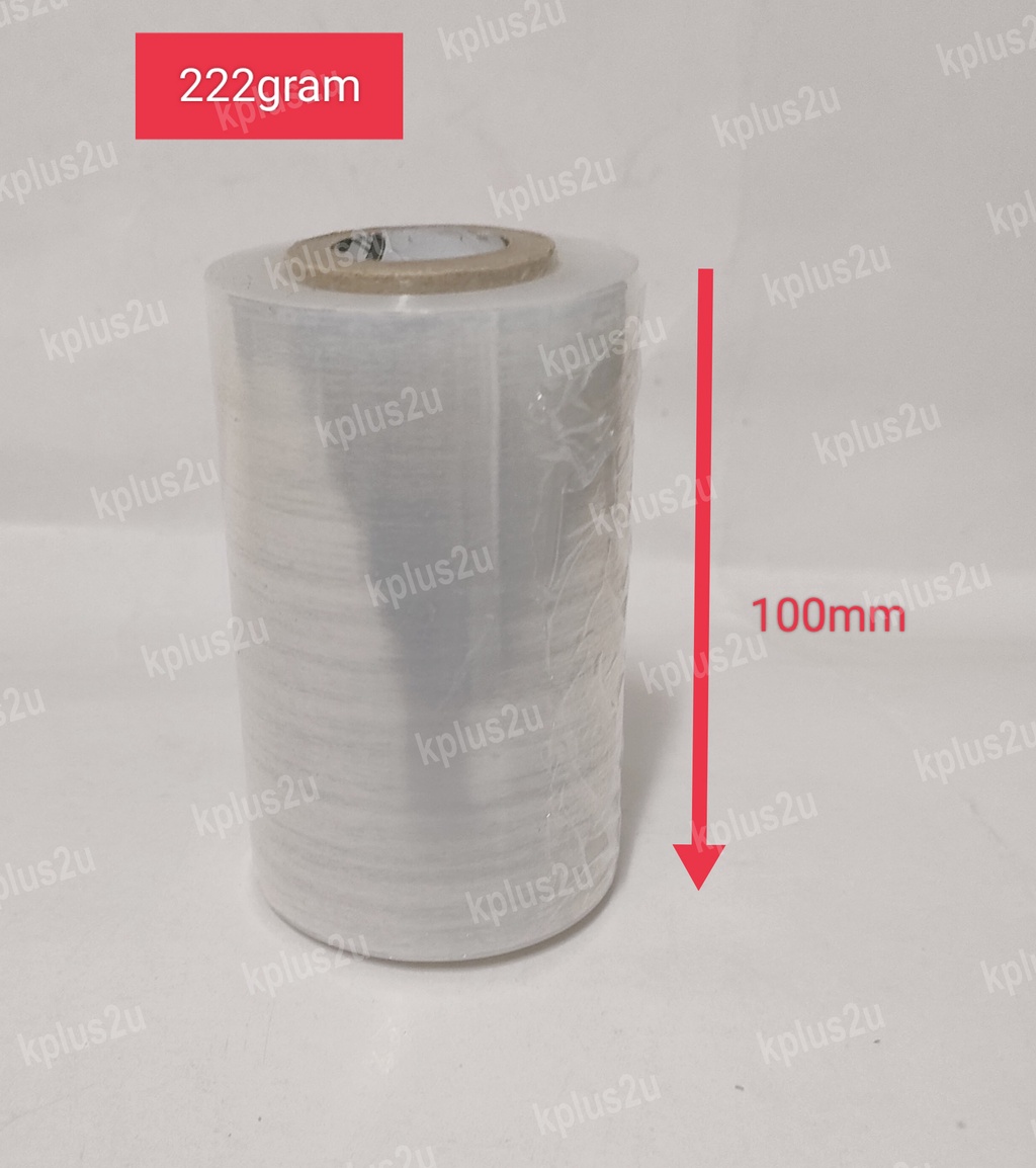 Wrapping Flim PVC Baby Roll 100mm Getah Balut 塑料包裹膜 Stretch Film Roll ...