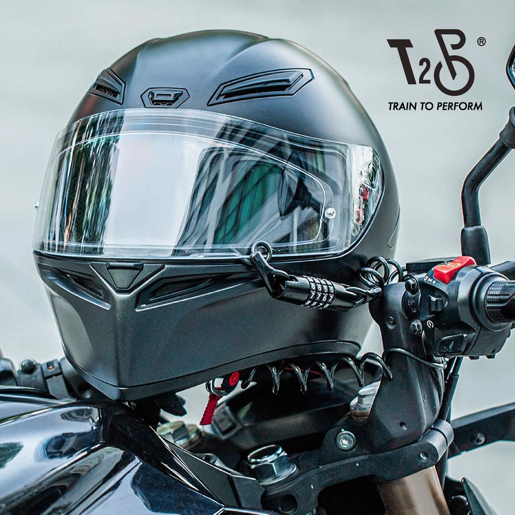 T2P Helmet Mini Lock Motorcycle Bicycle Muti Purpose Portable ...