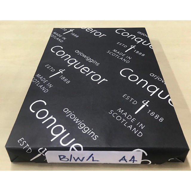 Conqueror Laid Card 220gsm A4 (100 sheets) | Shopee Singapore