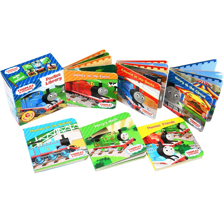 Thomas and Friends Pocket Library (6 Board Books) | Shopee Singapore