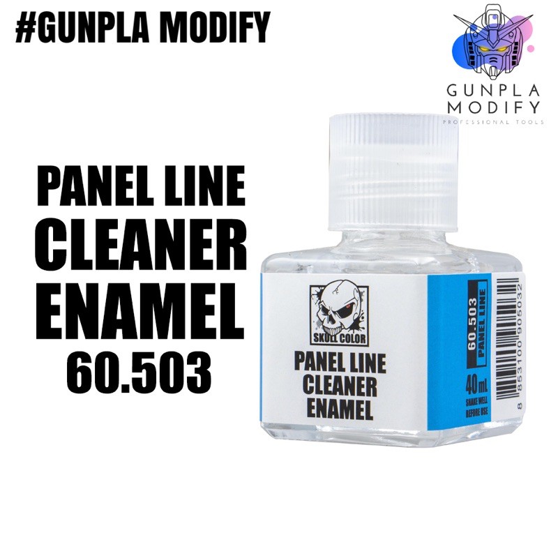SKULL COLOR Panel Line Cleaner Enamel Thinner Remove Stains 40 ml ...