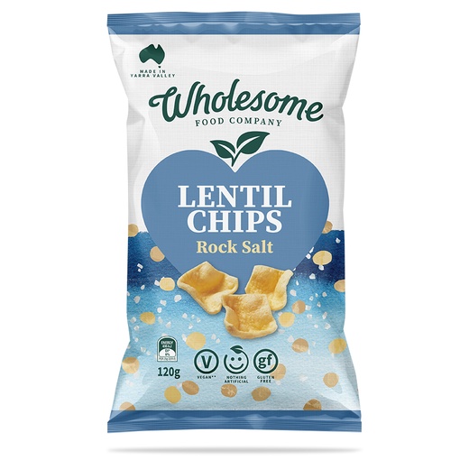 WHOLESOME Lentil Chips (Rock Salt) | Shopee Singapore
