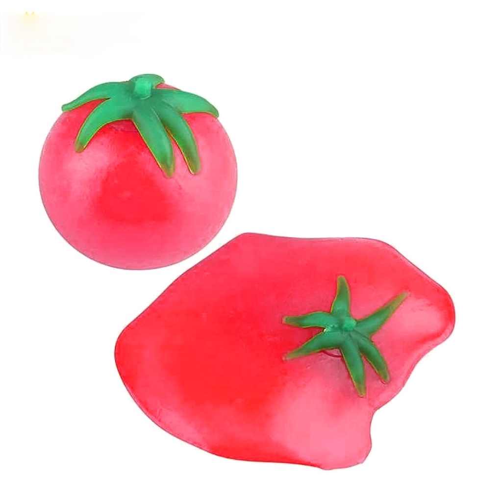 Splat Tomato Fidget Toys Stress Sticky Balls Slow Rising Squishy Ball ...