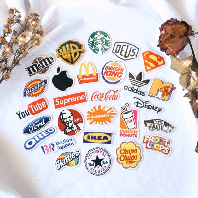 Aesthetic Tumblr Stickers Hp Stickers Laptop Stickers Brand Logo
