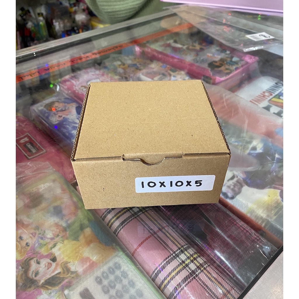 Plain Die Cut Box 10 x 10 x 5 cm, Corrugated Box, Packaging Box ...