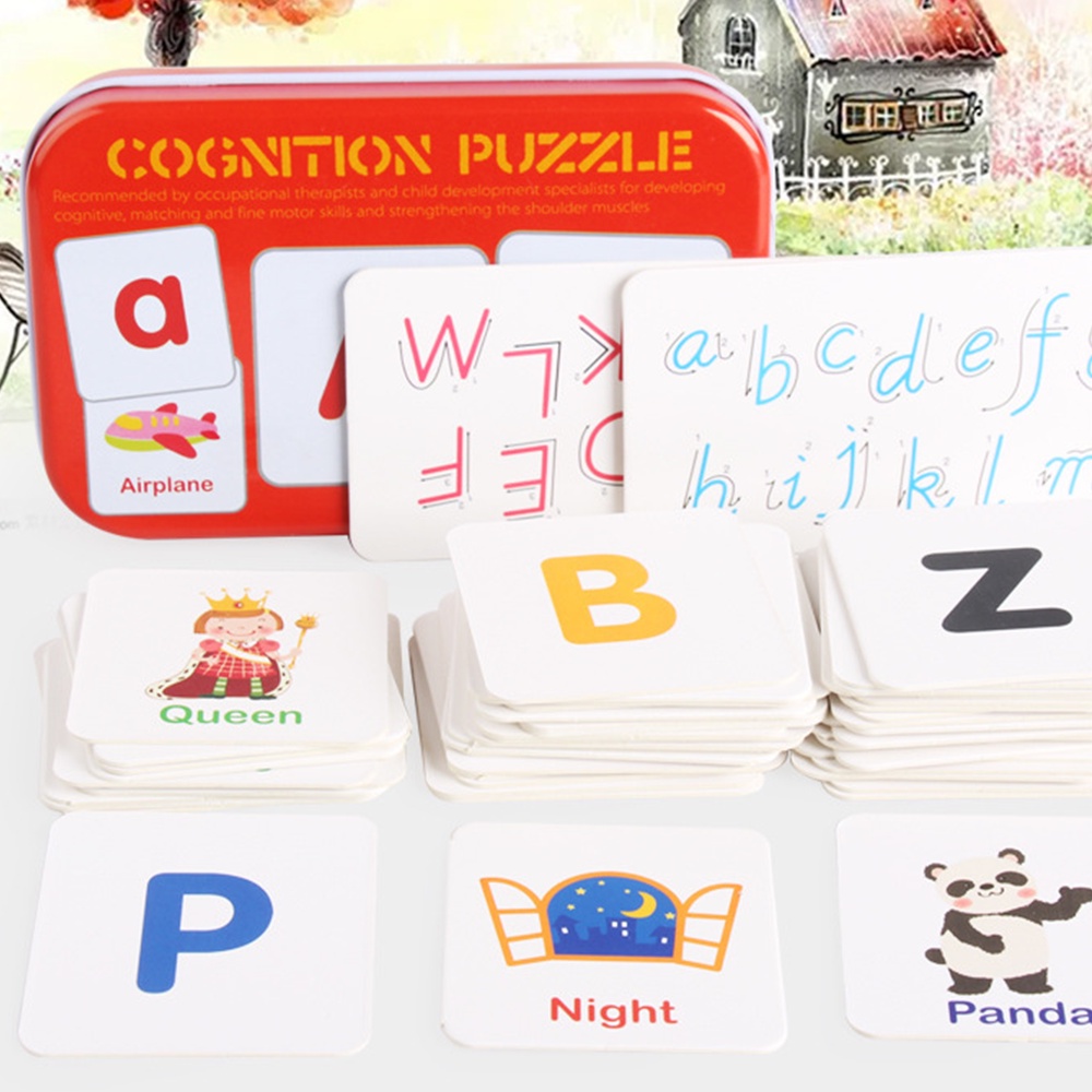 Baby First Words Cognition Puzzles for Toddlers and Beginners | Shopee ...