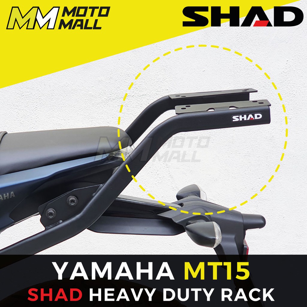[SHAD] YAMAHA MT15 rack / bracket for motorcycle top box / MOTOMALL ...