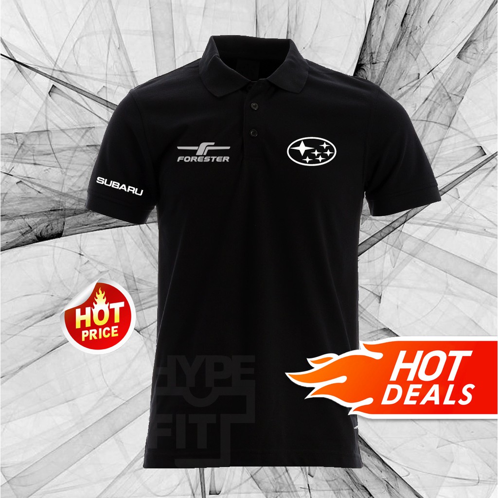 Polo NEW Subaru Forester STI Performance Logo Cotton 220GSM T-Shirt Tee ...