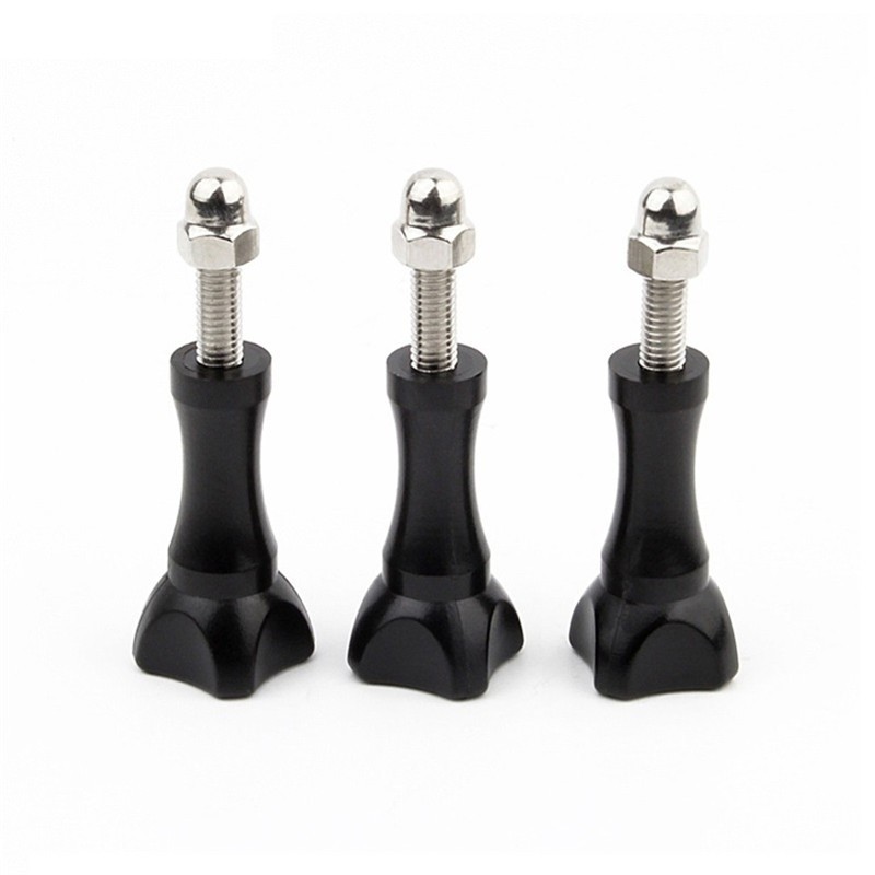 3PCS/Lot Go Pro Accessories Long Thumb Screws with Nut for GoPro Action ...