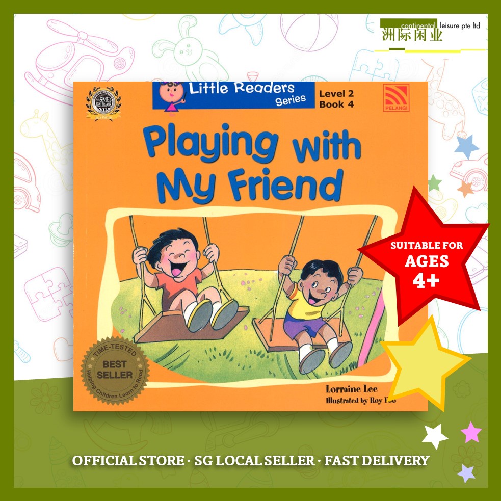Little Readers Level 2: Playing With My Friend ( Children's Storybooks ...