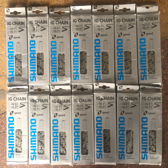 SHIMANO 8 speed bicycle chain . . | Shopee Singapore
