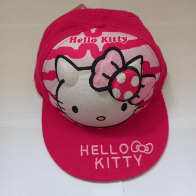 HELLO KITTY CAP 3D FOR GIRLS GRAB THE !! | Shopee Singapore